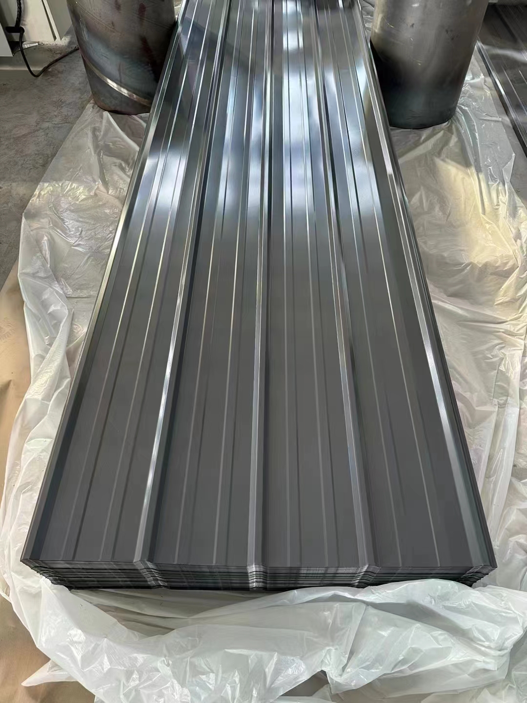 0.4mm 0.6mm 0.8mm Zinc Coated Galvanized Steel Roofing Sheet Factory ...